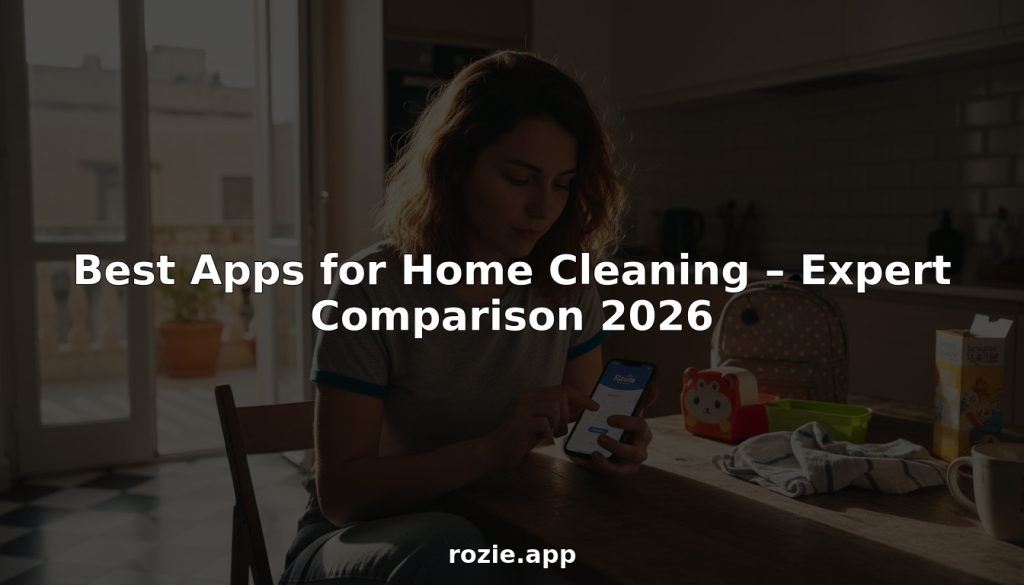 Best Apps for Home Cleaning – Expert Comparison 2026 | Rozie - Malta's ...